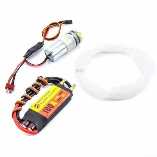 100A Bidirectional Adjustable Water-Cooled Brushless ESC and Pump Swit ...