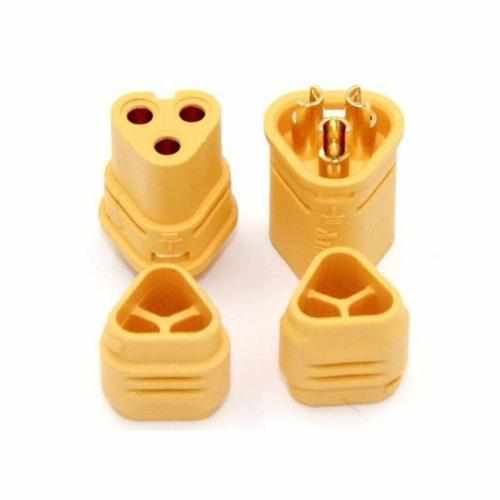 Amass XT60 MT30 2mm 3-pin Bullet Connectors Plug – AMOV LAB