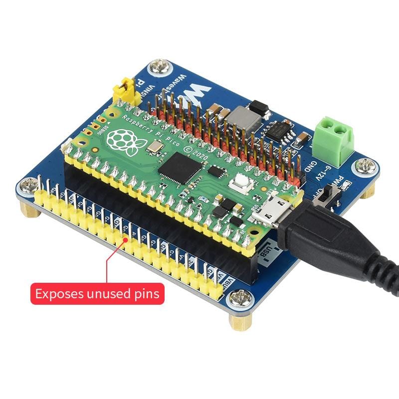 Servo Driver Module for Raspberry Pi Pico – AMOV LAB