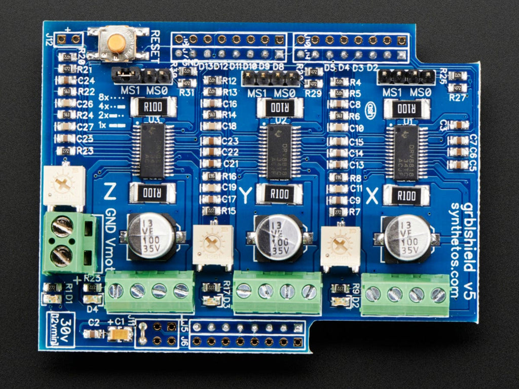 Synthetos gShield (grblShield) V5 – AMOV LAB